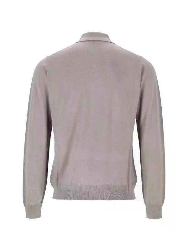 Alpha Studio Merino Wool Polo Shirt