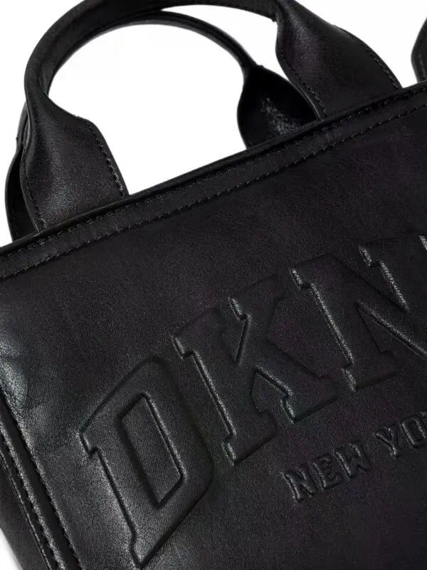 Dkny Logo-embossed Tote Bag