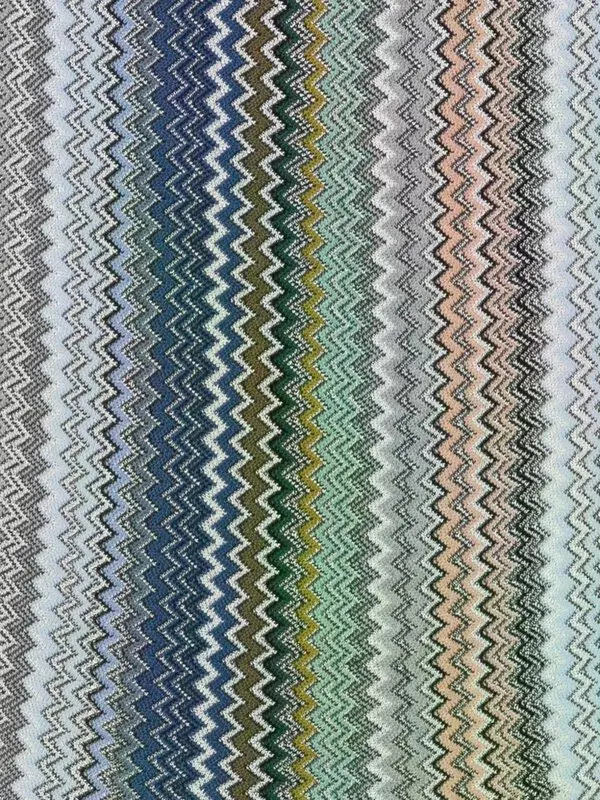 Missoni Zigzag-knit Fringed Scarf