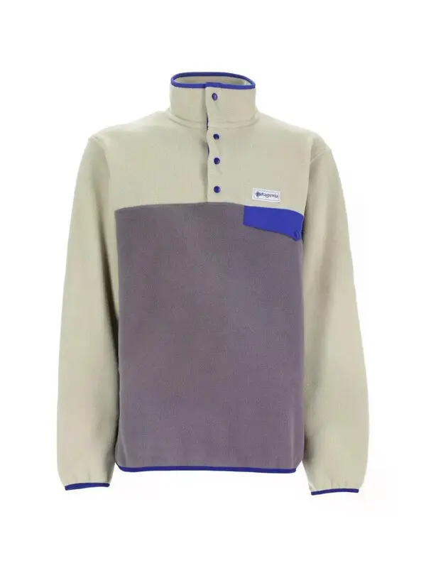 Patagonia Synchilla Colour-block Fleece Sweatshirt - Neutrals