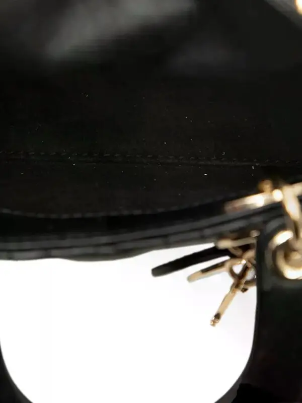 Dior 2020 Micro Lambskin Cannage Lady Satchel