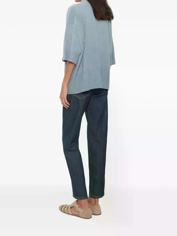 Extreme Cashmere N°433 Sassie Short-sleeve Sweater