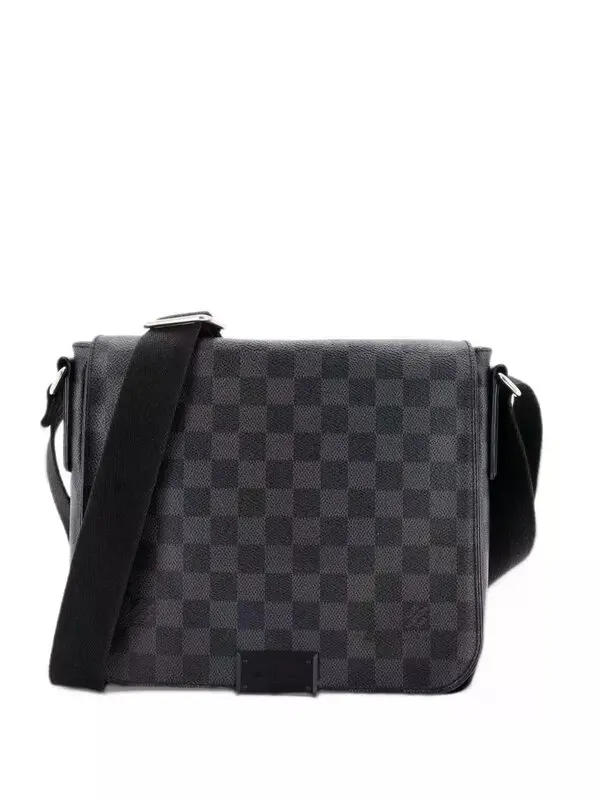 LOUIS VUITTON District Messenger Bag Damier Graphite Pm Crossbody Bag
