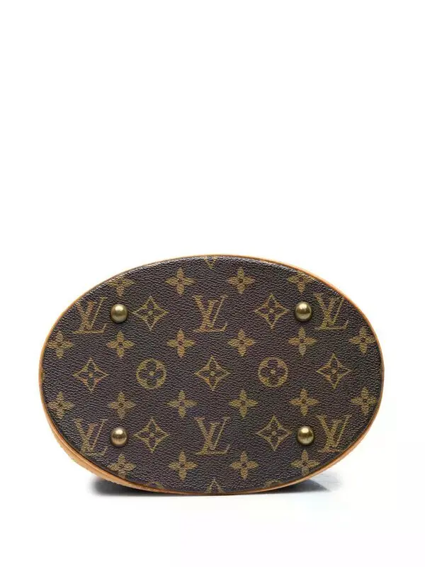 LOUIS VUITTON 2001 Monogram Petit Bucket Bag
