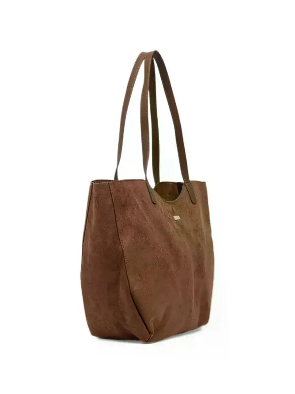 MORGAN Serena Suede-effect Tote Bag