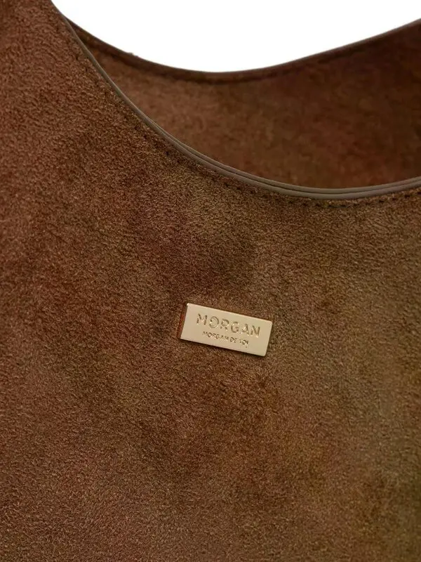 MORGAN Serena Suede-effect Tote Bag