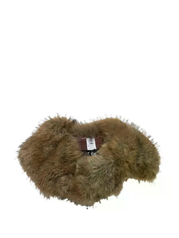 N°21 Faux-fur Collar Scarf