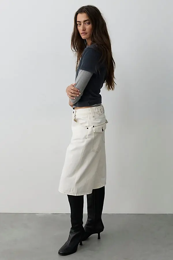 Free People We The Free Heart Beat Wide Crop Jeans