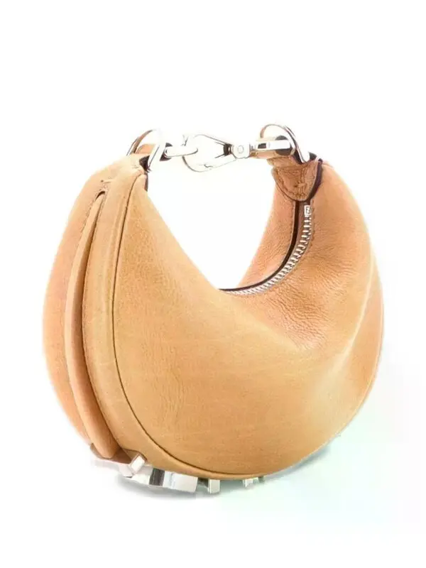 Fendi Fendigraphy Bag Leather Nano Hobo Bag