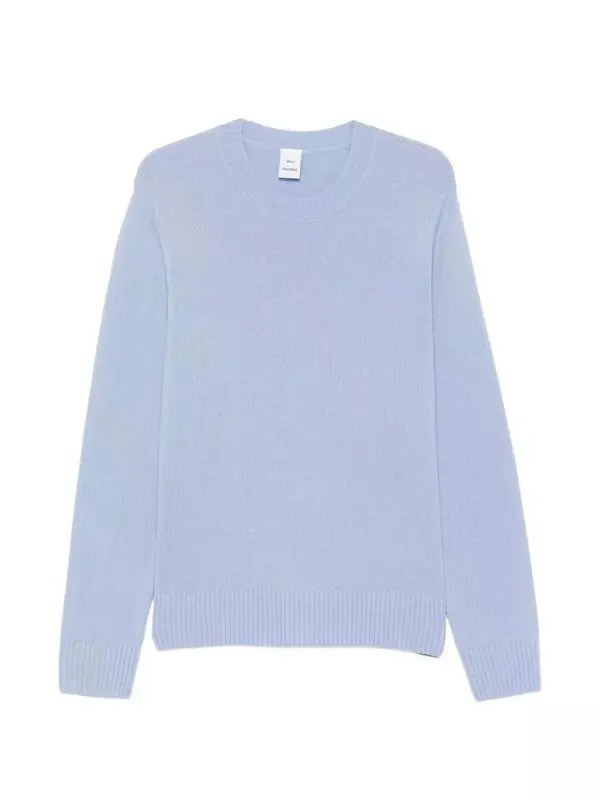 WON HUNDRED Crew-neck Ribbed-trim Sweater