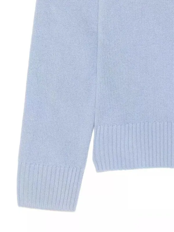WON HUNDRED Crew-neck Ribbed-trim Sweater
