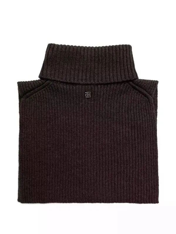 MOS MOSH Mmtova Neck Warmer Scarf - Espresso