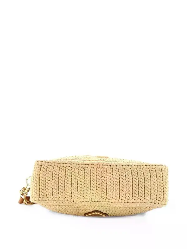 Prada Re-edition 2000 Shoulder Bag Raffia Mini Hobo Bag