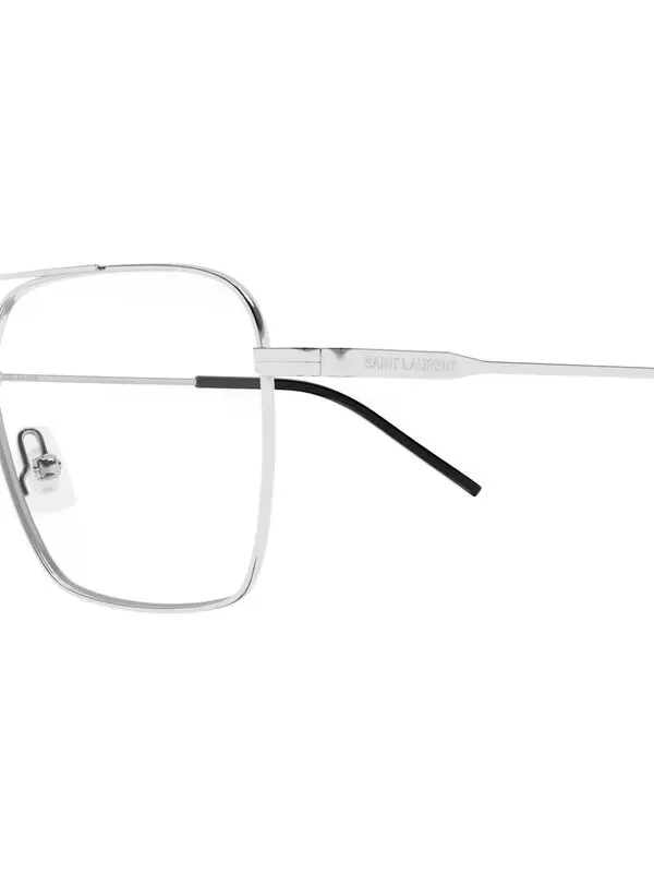 Saint Laurent Tortoiseshell-tips Glasses