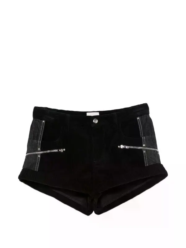 Isabel Marant Étoile Rolna Corduroy Zip-detail Shorts