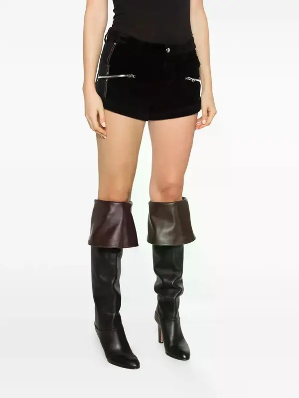 Isabel Marant Étoile Rolna Corduroy Zip-detail Shorts
