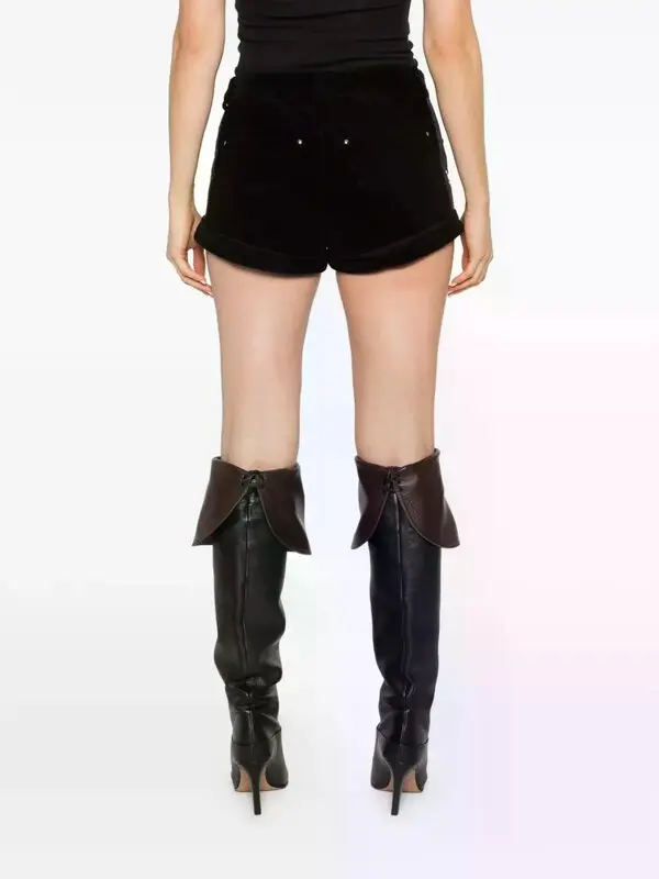 Isabel Marant Étoile Rolna Corduroy Zip-detail Shorts