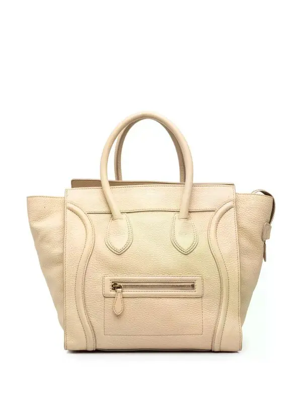 Celine 2010 Mini Calfskin Luggage Tote Bag
