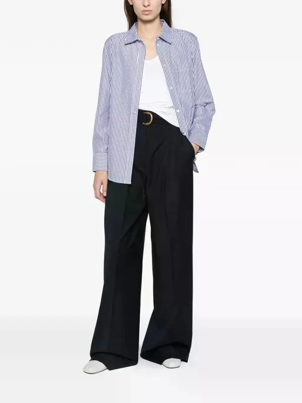 Max Mara Striped Cotton Shirt