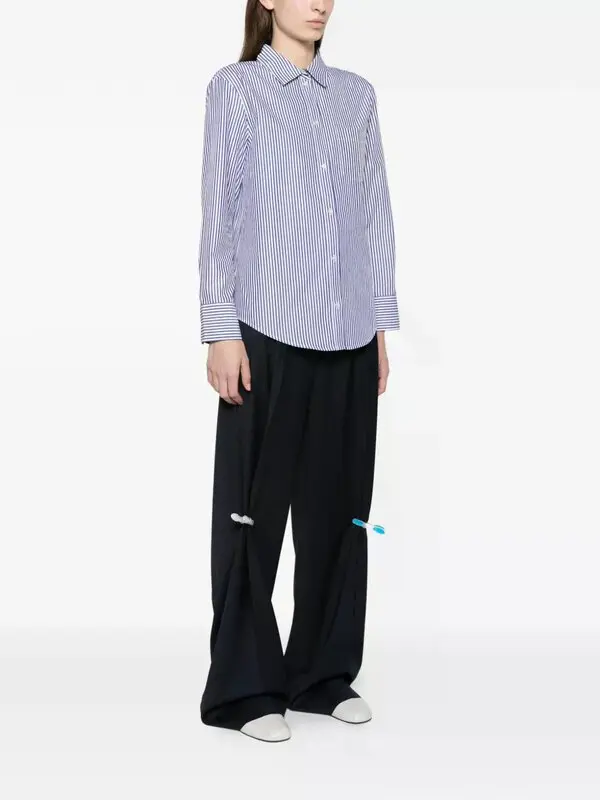 Max Mara Striped Cotton Shirt