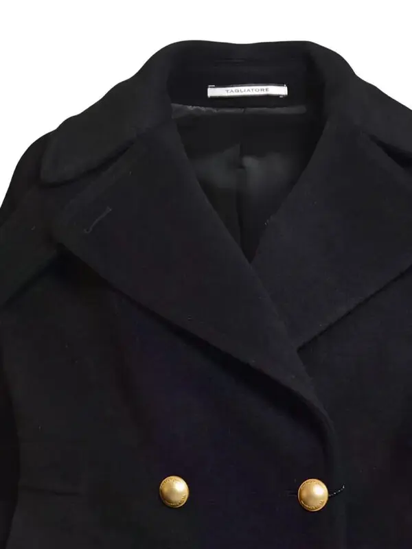 Tagliatore Gold-tone Button Coat