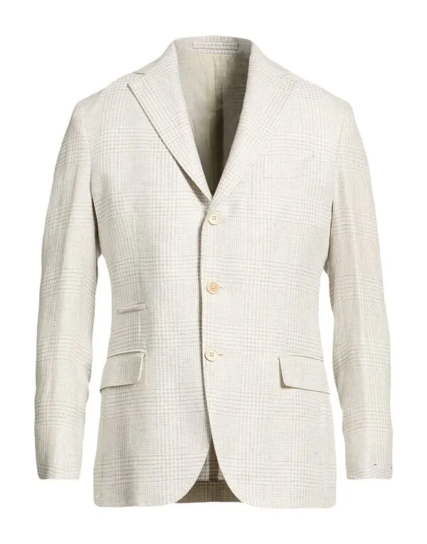 Eleventy Platinum Blazer Size Linen, Wool, Silk