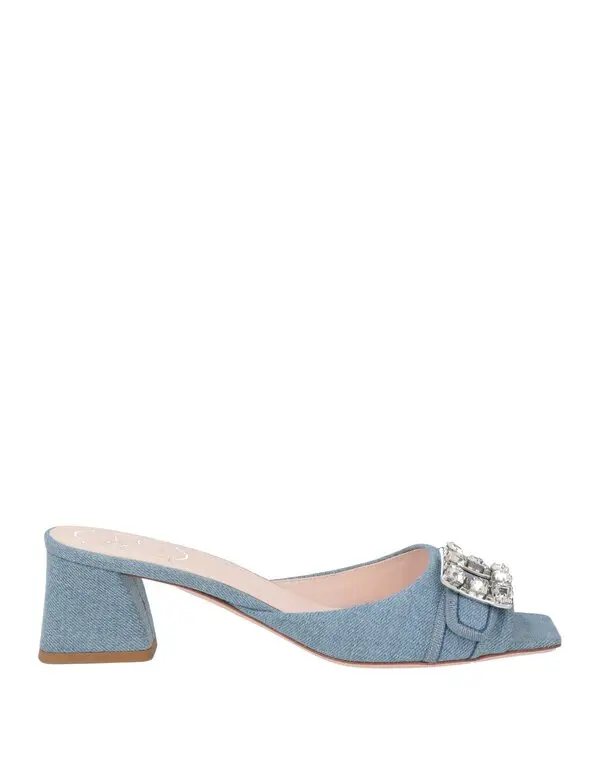 ROGER VIVIER Sandals Size Textile Fibers