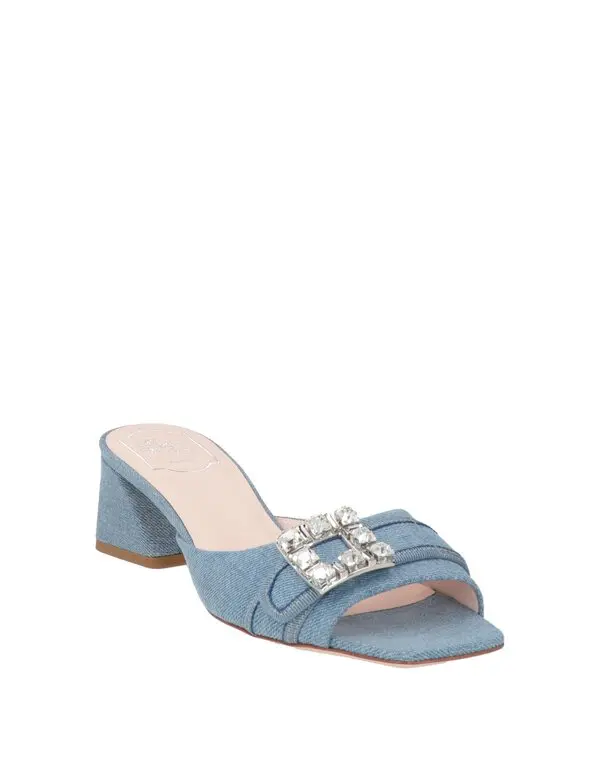 ROGER VIVIER Sandals Size Textile Fibers