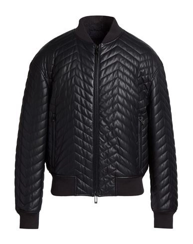 Emporio Armani Jacket Charcoal Size Lambskin