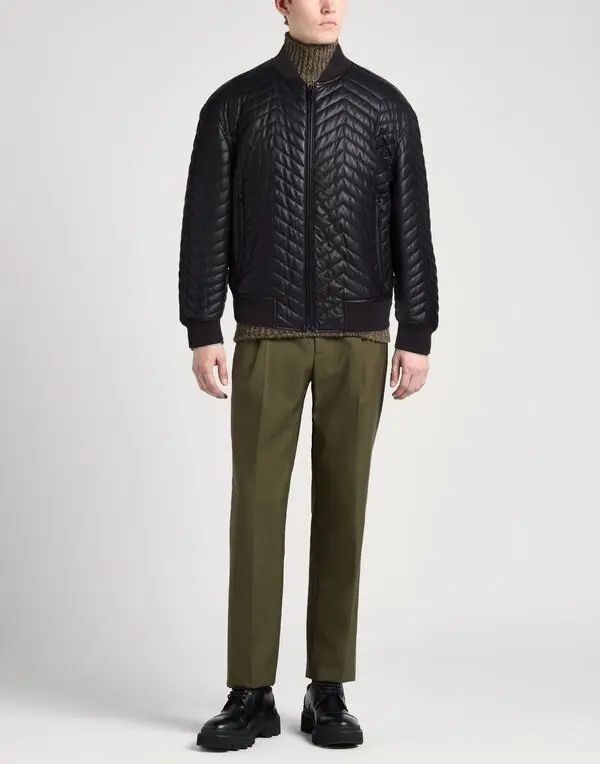Emporio Armani Jacket Charcoal Size Lambskin