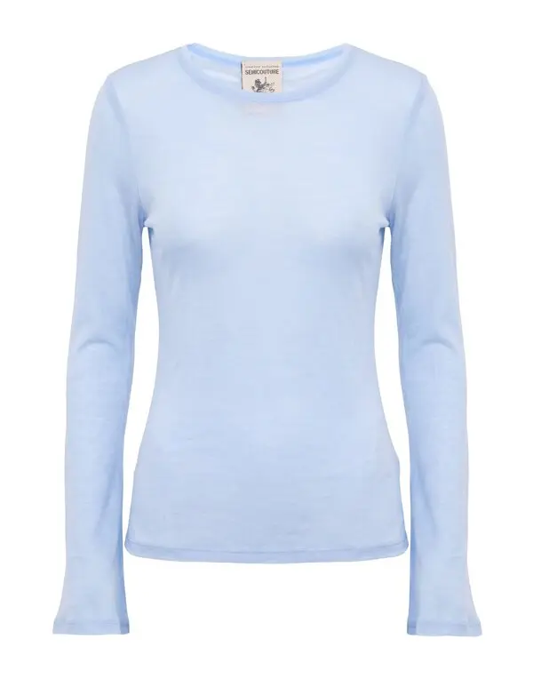 SEMICOUTURE T-shirt Light Size Wool, Polyamide