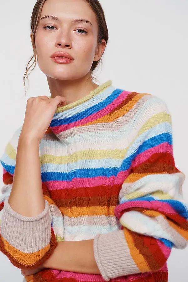 MOTHER 100% Wool Concert Hickey Sweater