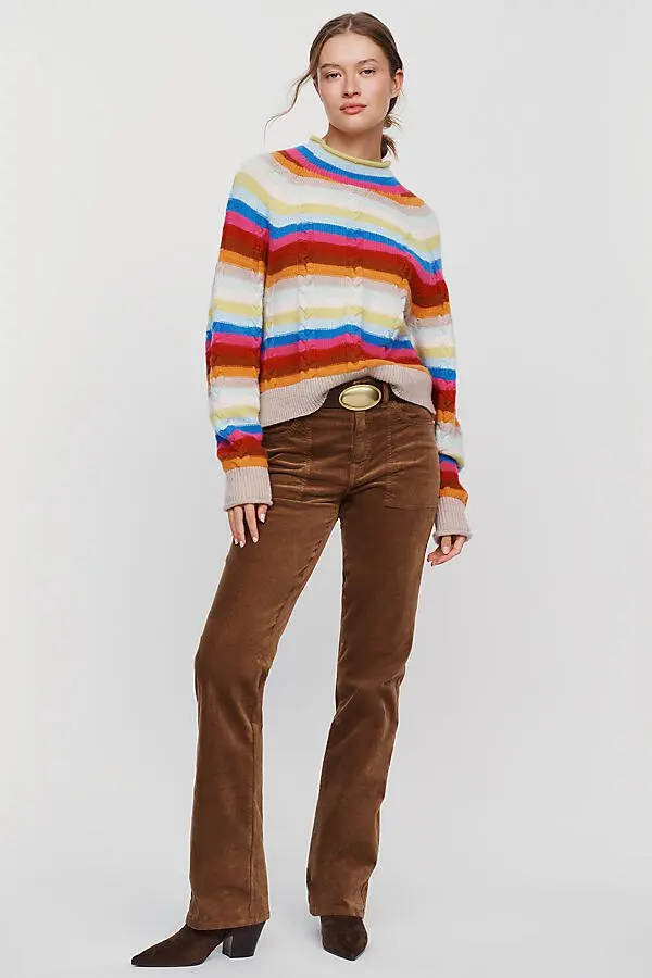 MOTHER 100% Wool Concert Hickey Sweater