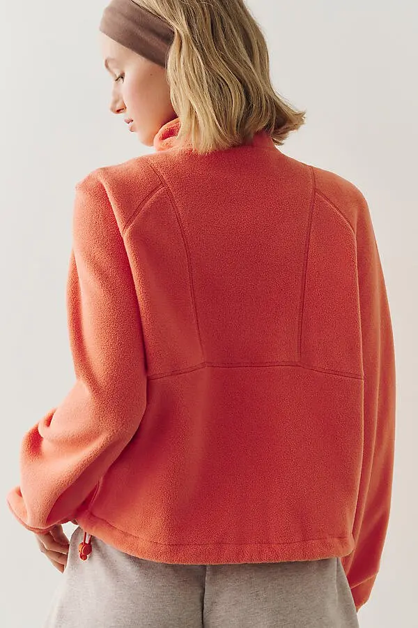 Daily Practice Fleece Half-zip Pullover Top