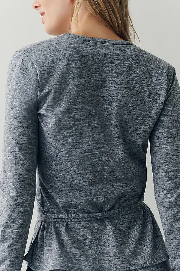 Sweaty Betty Glow Studio Wrap Top