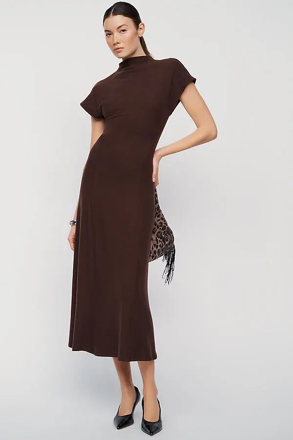 REFORMATION Frn Knit Midi Dress