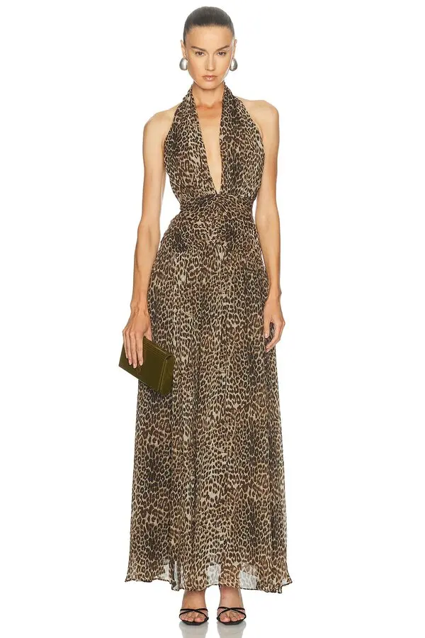 NICHOLAS Arella Dress In Brown
