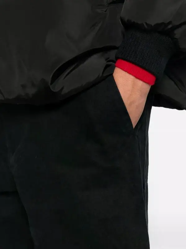 ARPENTEUR Brushed Moleskin Straight-leg Trousers