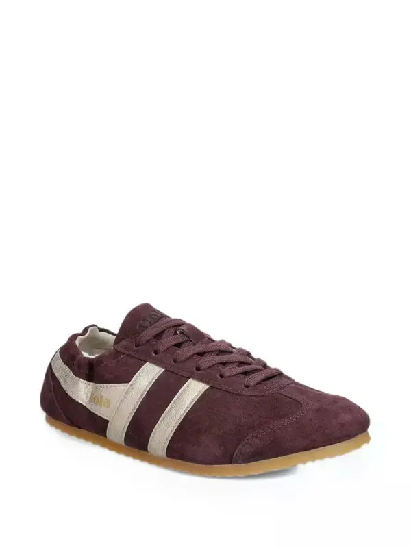Gola Aurora Metallic-stripe Low-top Sneakers