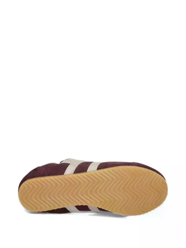 Gola Aurora Metallic-stripe Low-top Sneakers
