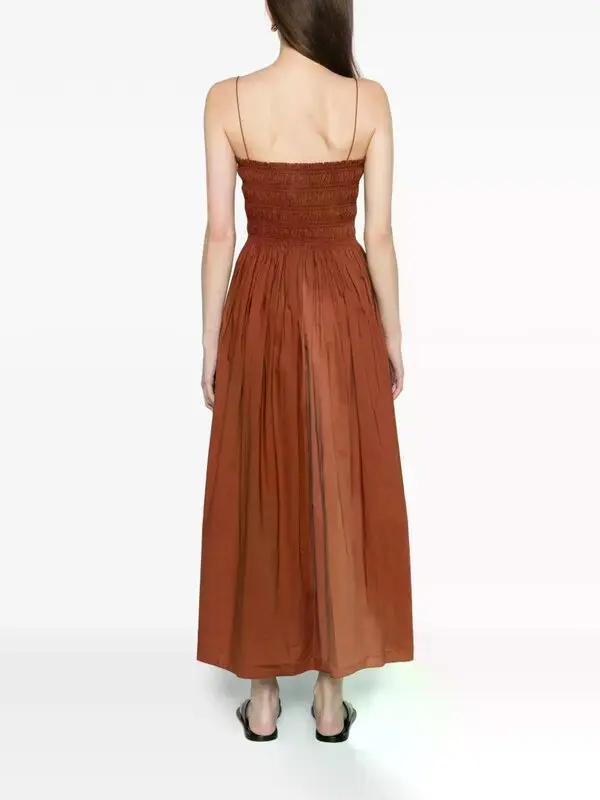 Matteau Shirred Bodice Dress