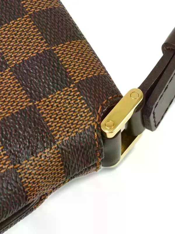 LOUIS VUITTON 2003 Damier Ebène Musette Shoulder Bag