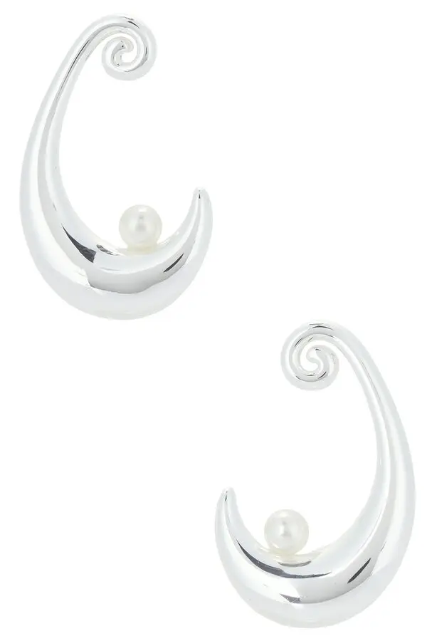 HEAVEN MAYHEM Ander Earrings In Metallic