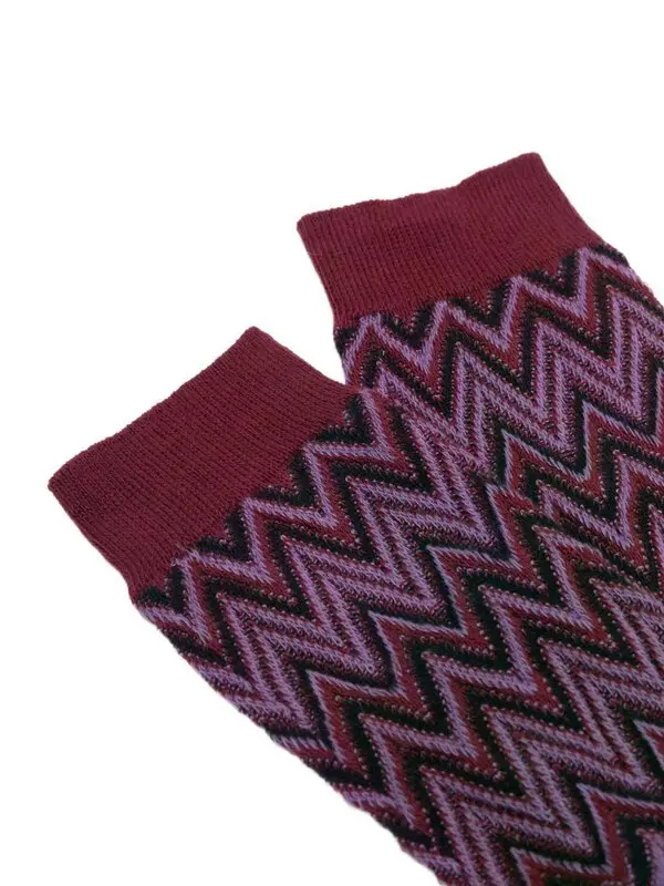 Missoni Zigzag-knit Socks