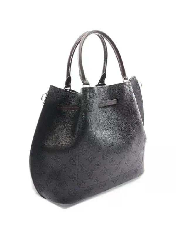 LOUIS VUITTON 2019 Girolatta Mahina Tote Bag - Black