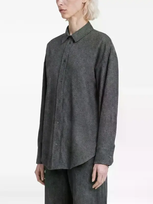 Max Mara Wool Flannel Shirt