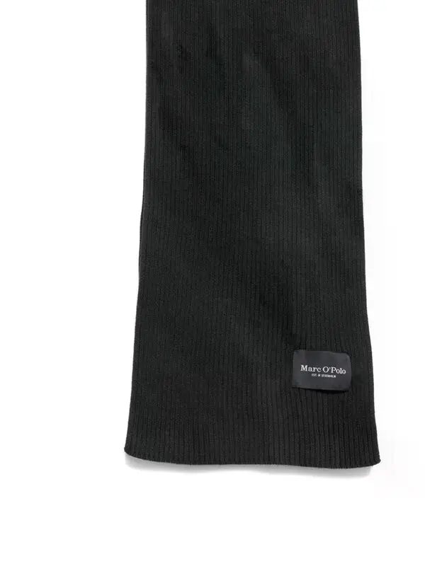 Marc O'polo Ribbed-knit Scarf And Beanie Hat Set