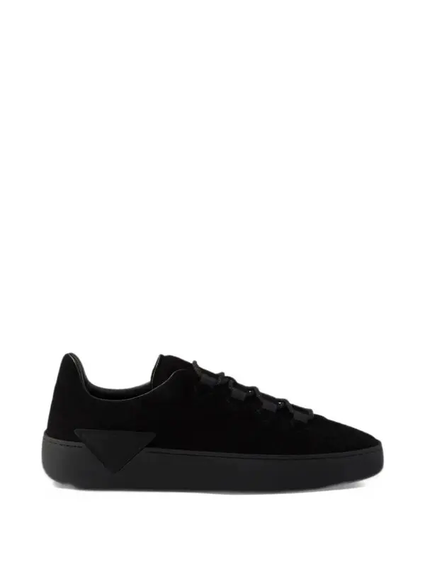 Prada Court Suede Sneakers
