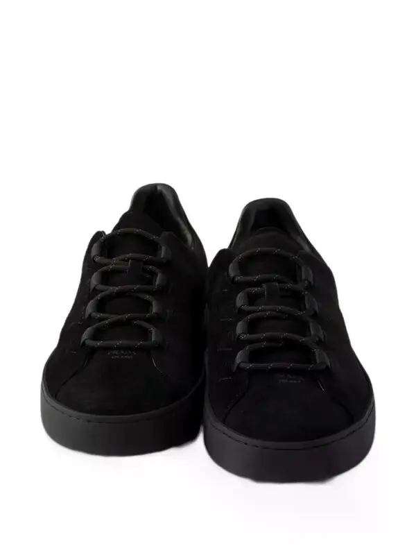 Prada Court Suede Sneakers