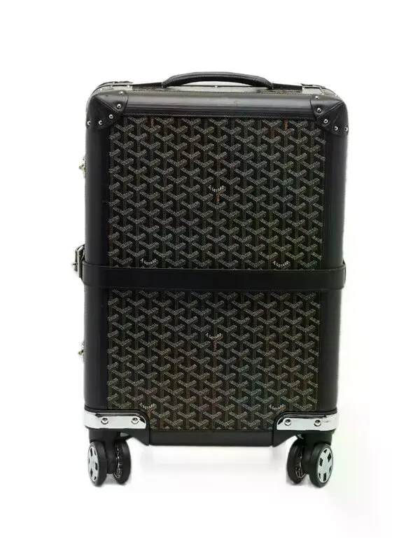 Goyard 2021 Pm Bourget Goyardine Trolley Case